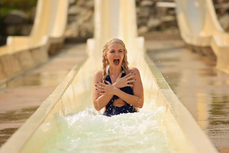 The Peaks Speed Slides | Attractions | Water World - Denver, CO